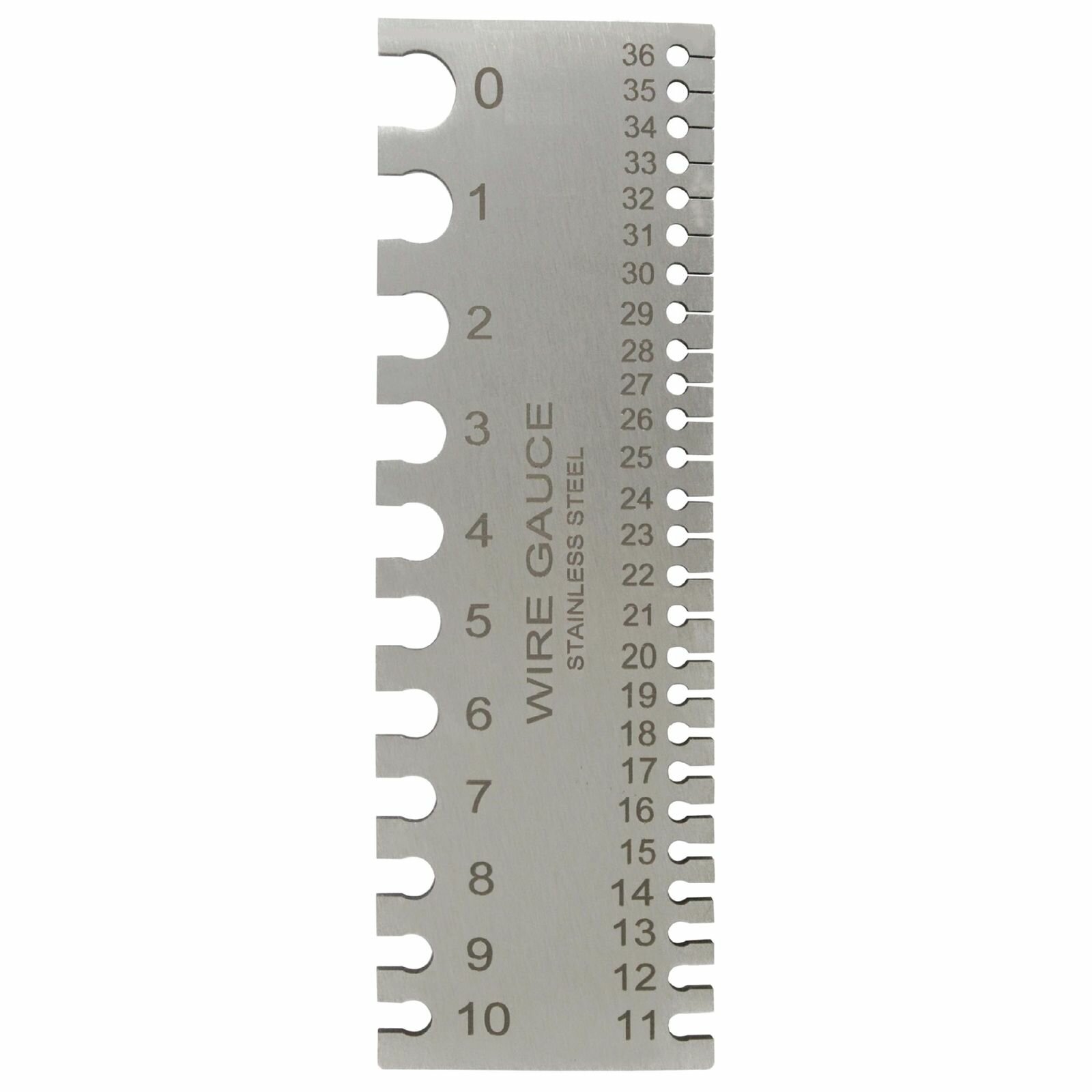 Большой квадратный измеритель диаметра проволоки