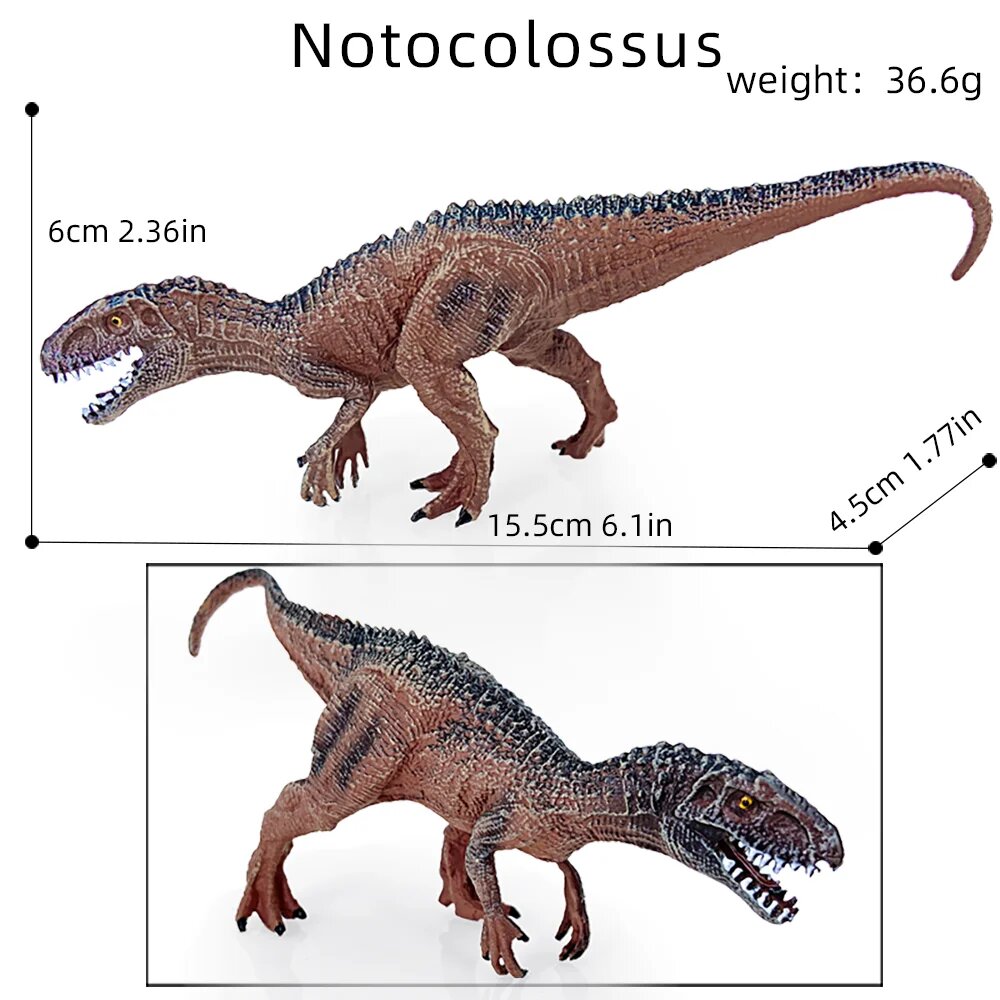 Notocolossus динозавр, 15.5см, 36.6г