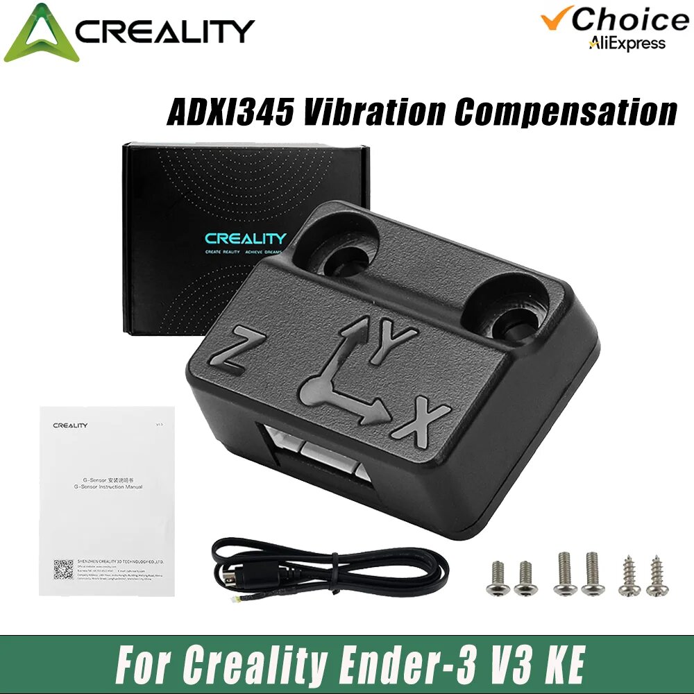 Датчик вибрационной компенсации Creality Ender-3 V3 KE для Ender-3 V3 KE, аксессуары для 3D-принтеров с точным управлением Sensing