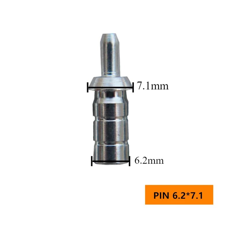 50 шт. алюминиевых стрел для луков 4.2/5.2/6.2 мм 6.2 OD 7.1mm