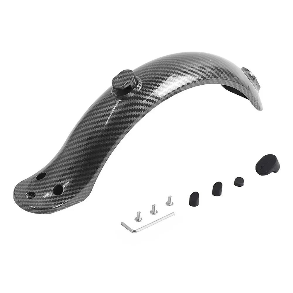 Брызговик для скутера Xiaomi M365/Pro из углеродного волокна set D