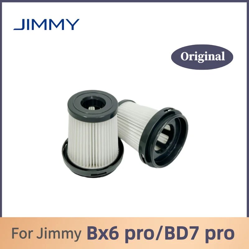 Оригинальные аксессуары JIMMY BX6 Pro/BD7 Pro, комплект из 2 шт, HEPA-фильтры, запасные части для пылесоса против клещей