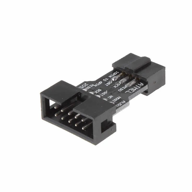 USBISP AVR программатор AEAK для ATMEL AVR ATMega ATTiny 10Pin to 6Pin