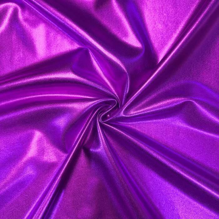 Голографическая ткань сплошная, фуксия 100*140см LF1003 FUCHSIA