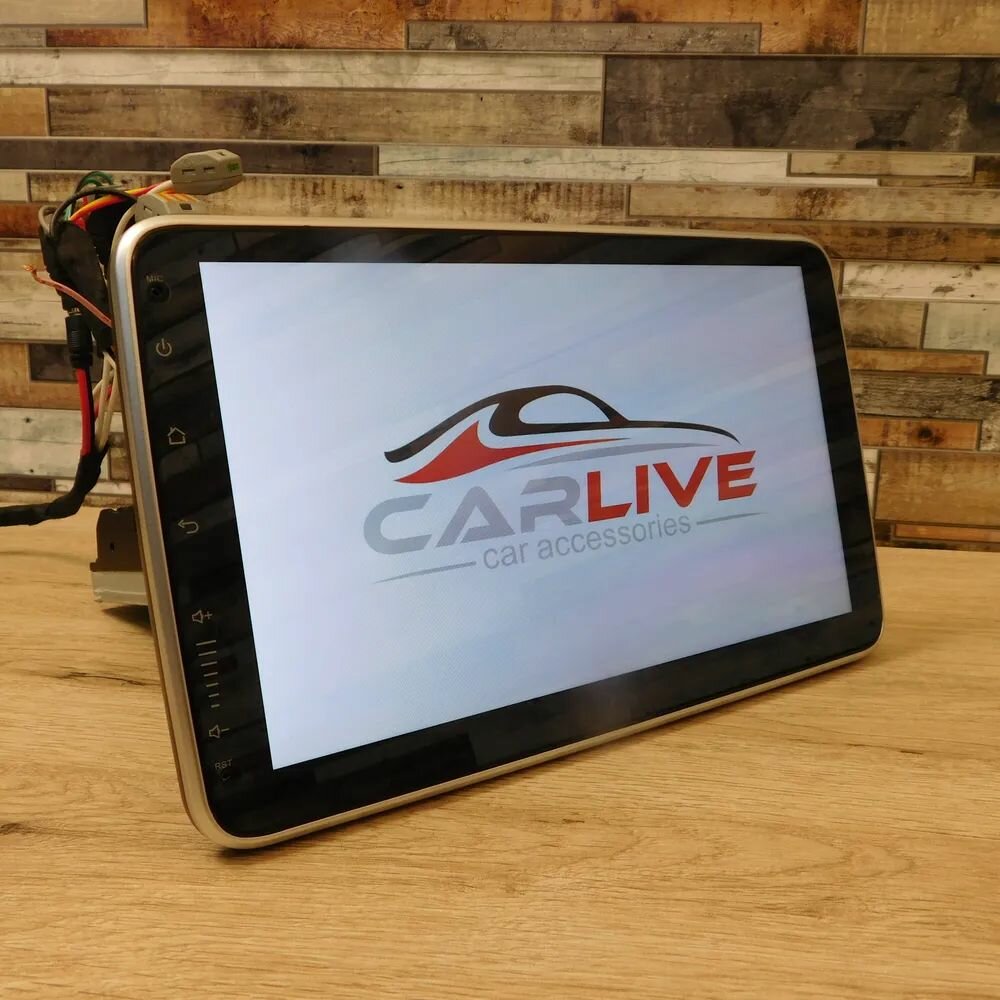 Автомагнитола1 din с bluetooth Carlive CRL-105 10.1" Android ver.12 (TS18 8581) IPS, 3G+32Gb / Магнитола для авто с блютуз