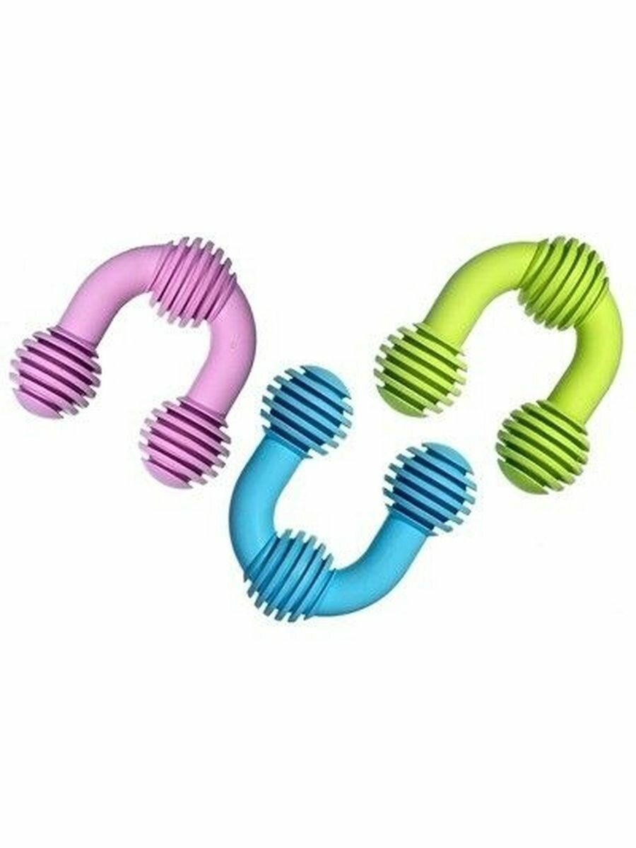 Karlie Игрушка для собак U-BOOMER, резина, 8 см, розовая