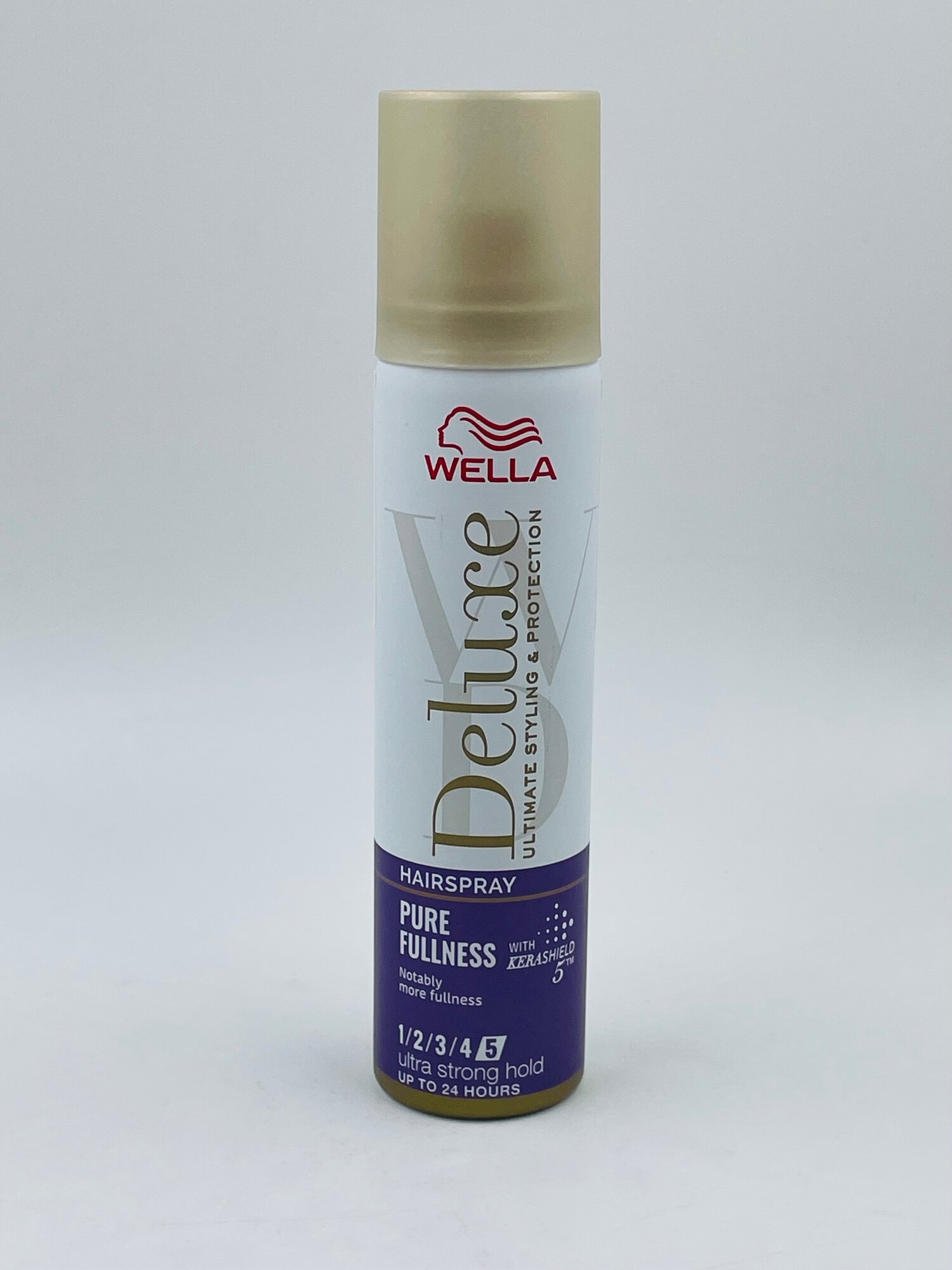 Лак для волос Wella Deluxe Pure Fullness Ultra Strong 5, 75 мл (Франция)
