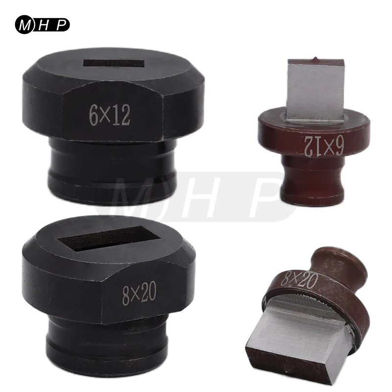 Гидравлический прямоугольный Дырокол MHP для стандартного гидравлического дырокола, прямоугольный Дырокол, 10x18.5mm