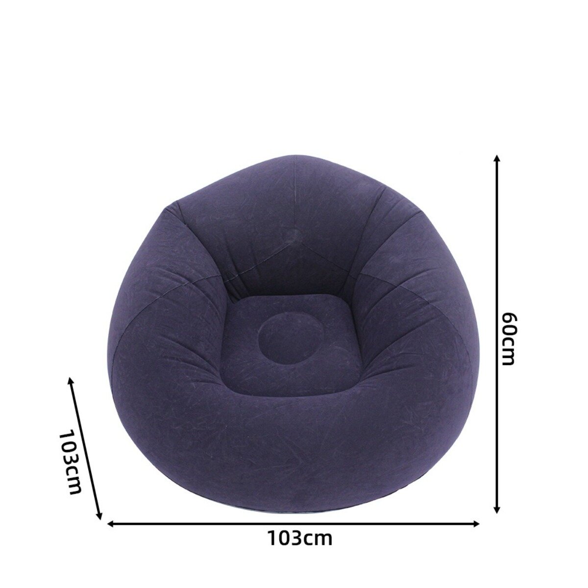Одноместный мешок фасоли диван открытый надувной складной ленивый диван стекающийся надувной диван
