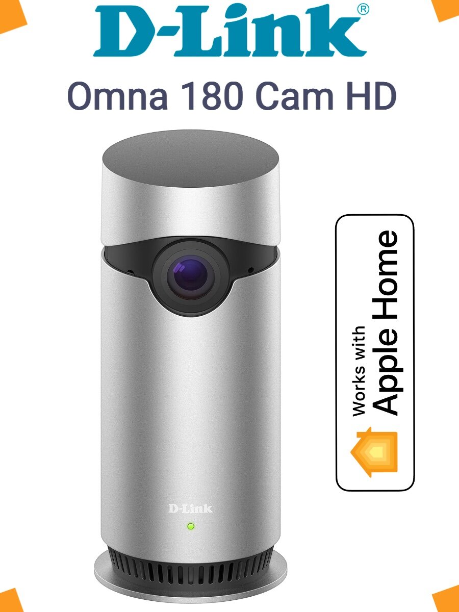 Умная камера D-link Omna 180 Cam HD Wi-Fi для Apple HomeKit и Android (DSH-C310)