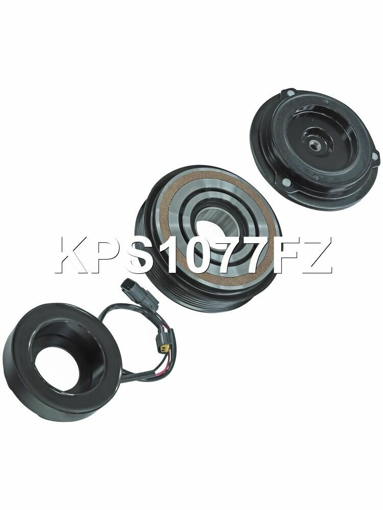 Шкив компрессора кондиционера в сборе Krauf KPS1077FZ