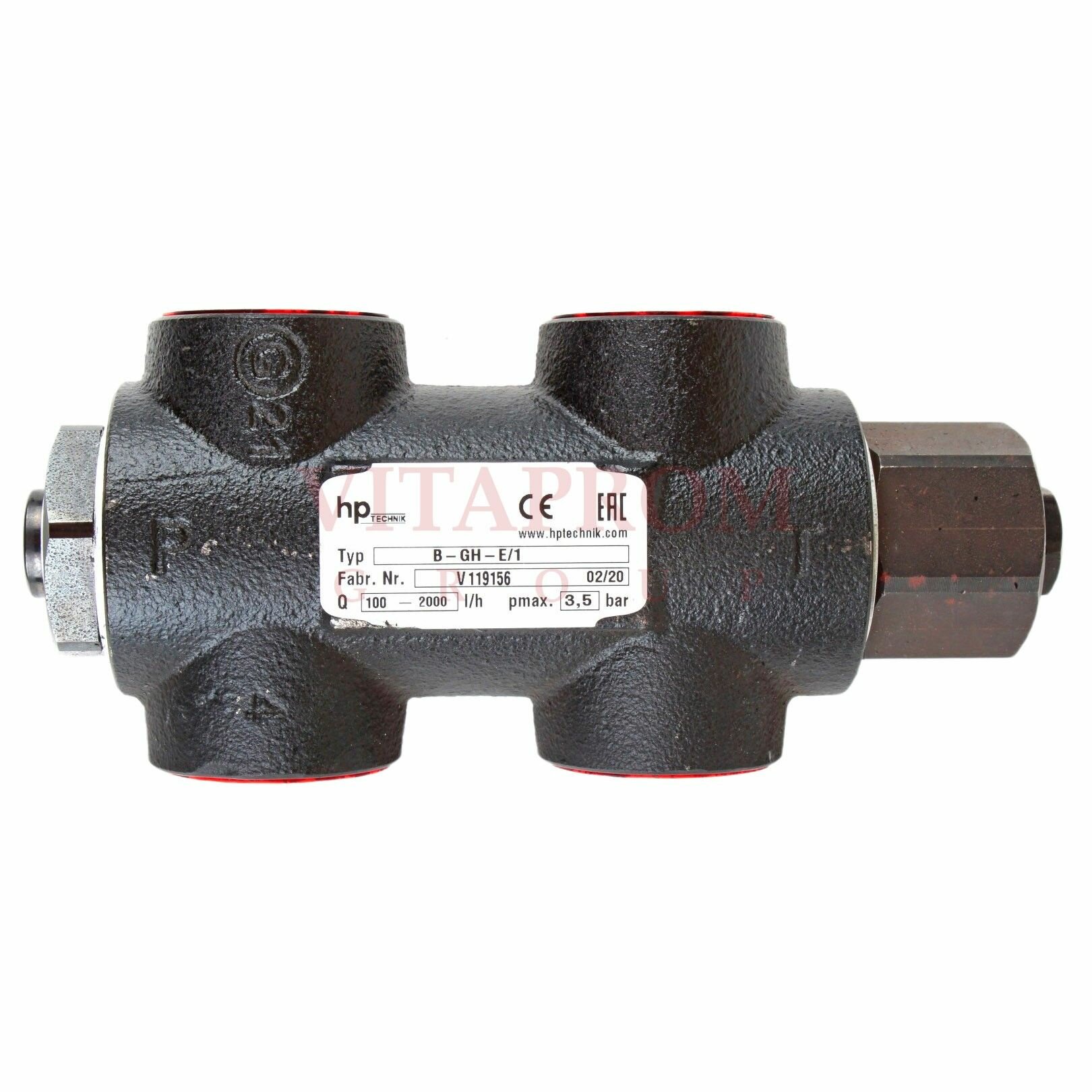 Перепускной клапан hp-Technik B-GH-E/1