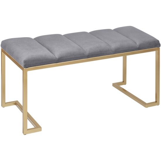 Банкетка Greenween OMEGA MINI, золотая, Bulon 850х400х435