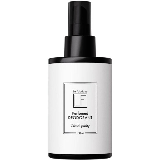 Парфюмированный дезодорант для тела LA Fabrique Белая роза, мускус и розовый перец, 100 мл