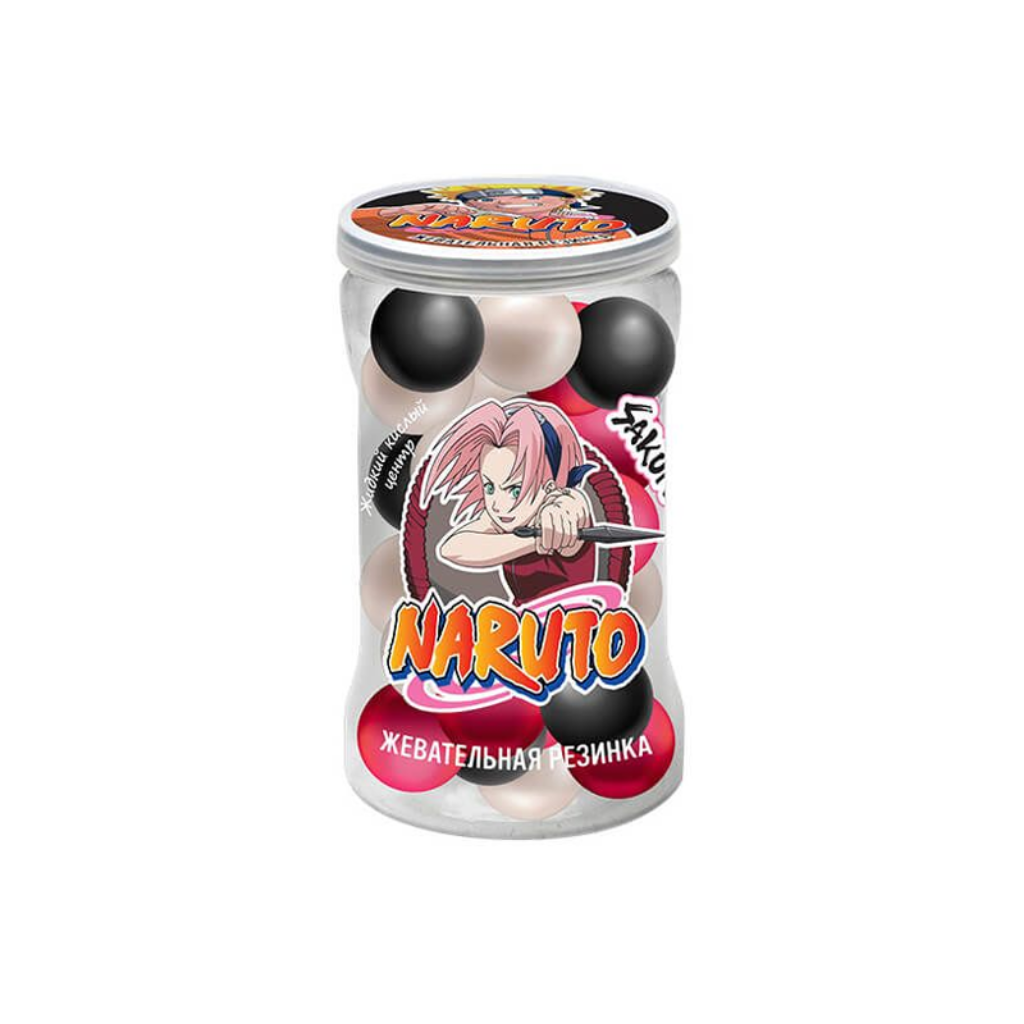 Жевательная резинка Naruto со вкусом Тутти-Фрутти 100 г, Россия
