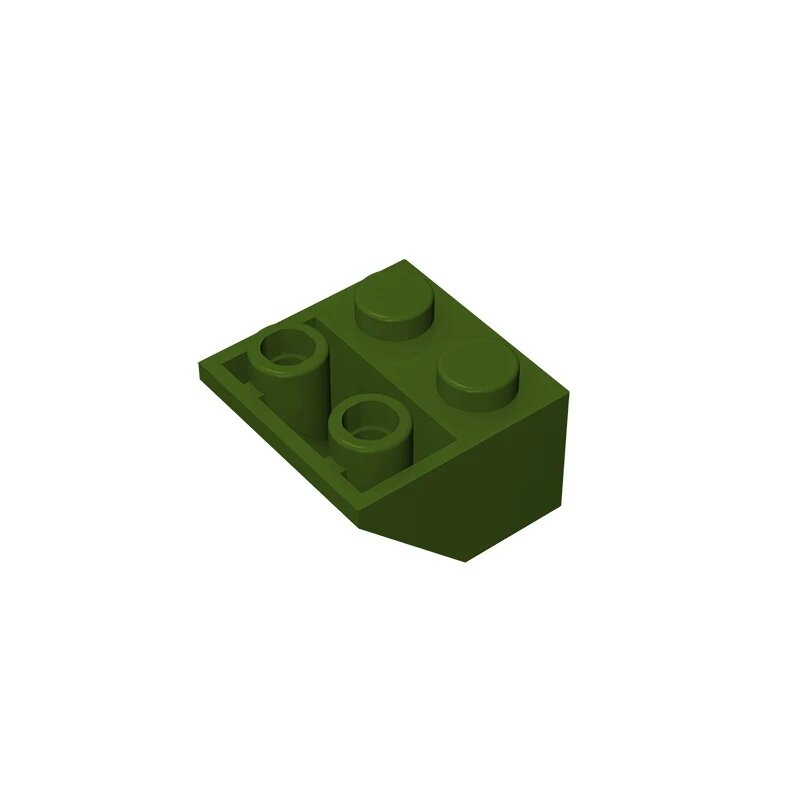 Gobricks 10 шт. MOC Brick 2x245 DIY собирает перевернутый наклон строительные блоки кирпичи, совместимые с 3660 брендовыми детскими игрушками «сделай сам» 2022