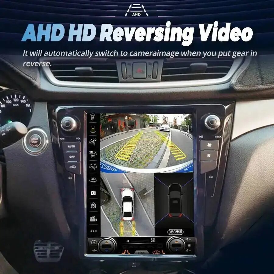 Для Nissan X-Trail Xtrail X Trail T32 Qashqai J11 2012-2025 Navi 12,1 "DSP Carplay вертикальный экран Android 15 автомобильное радио стерео T400