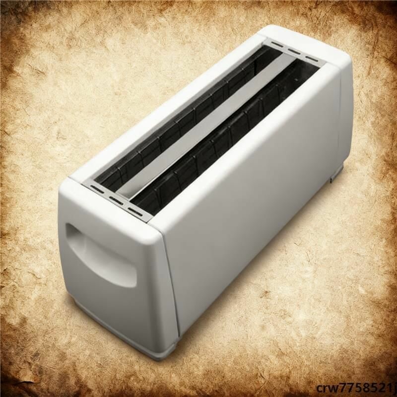 Тостер Автоматический тостер большой емкости с 4-мя бытовыми многофункциональными устройствами для приготовления сэндвичей, белый 1150 Вт тостов - 3, белый