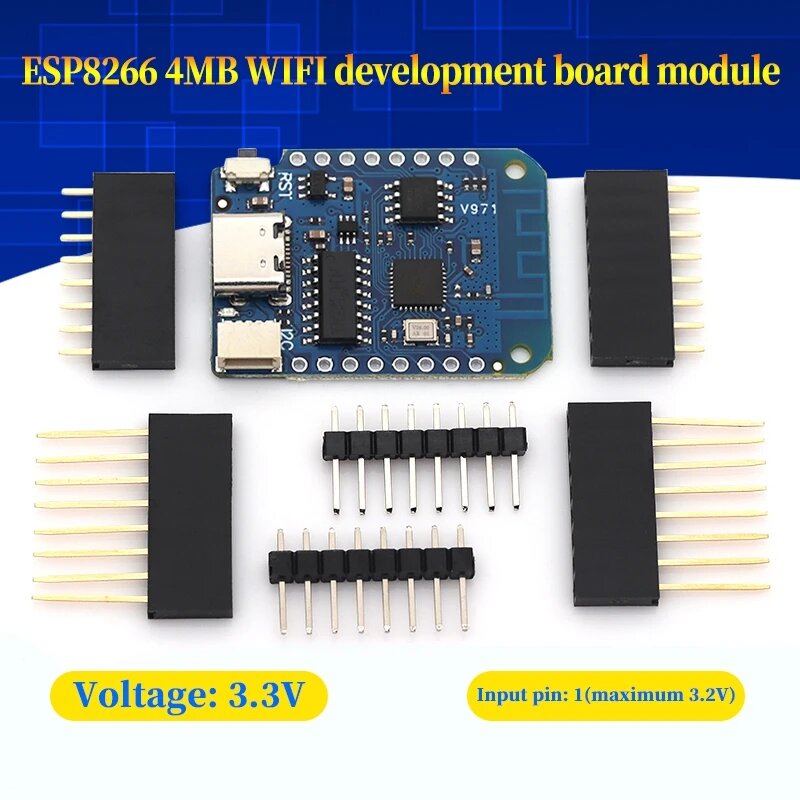 WEMOS D1 Mini V4.0.0, Model Number: 1pcs
