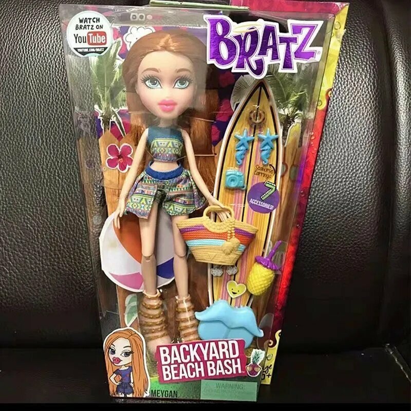 Стильные куклы Bratz с подвижными суставами, одевалки, коллекция игровых домиков
