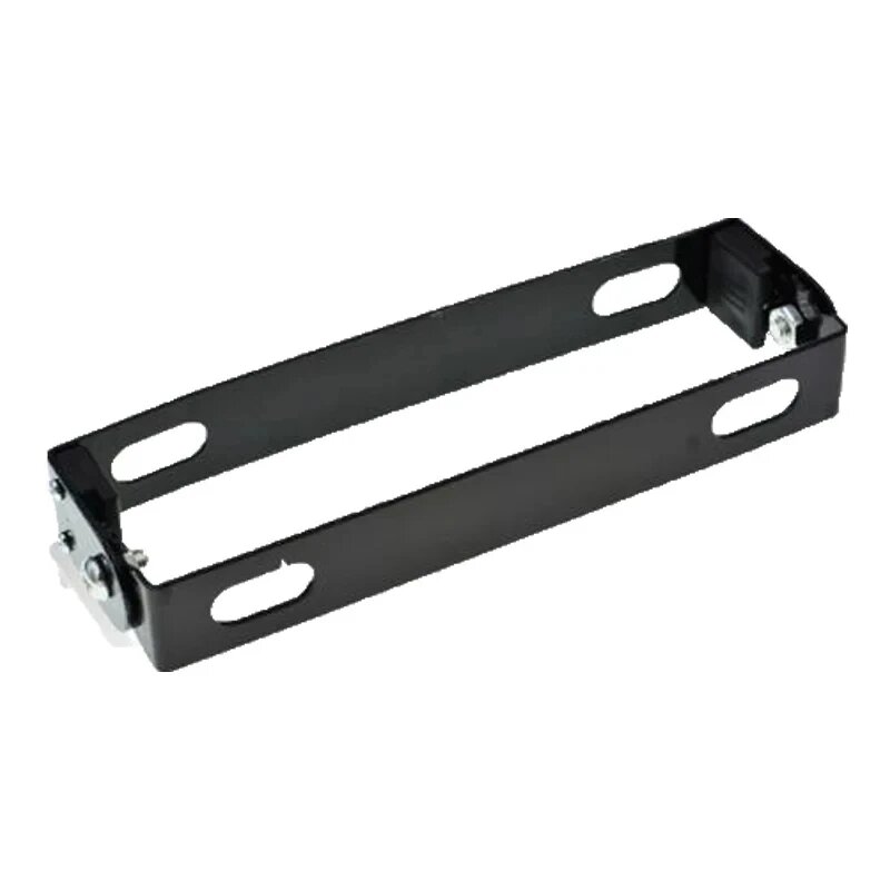 Рамка для номерного знака мотоцикла, Универсальный алюминиевый держатель для номерного Черный, black