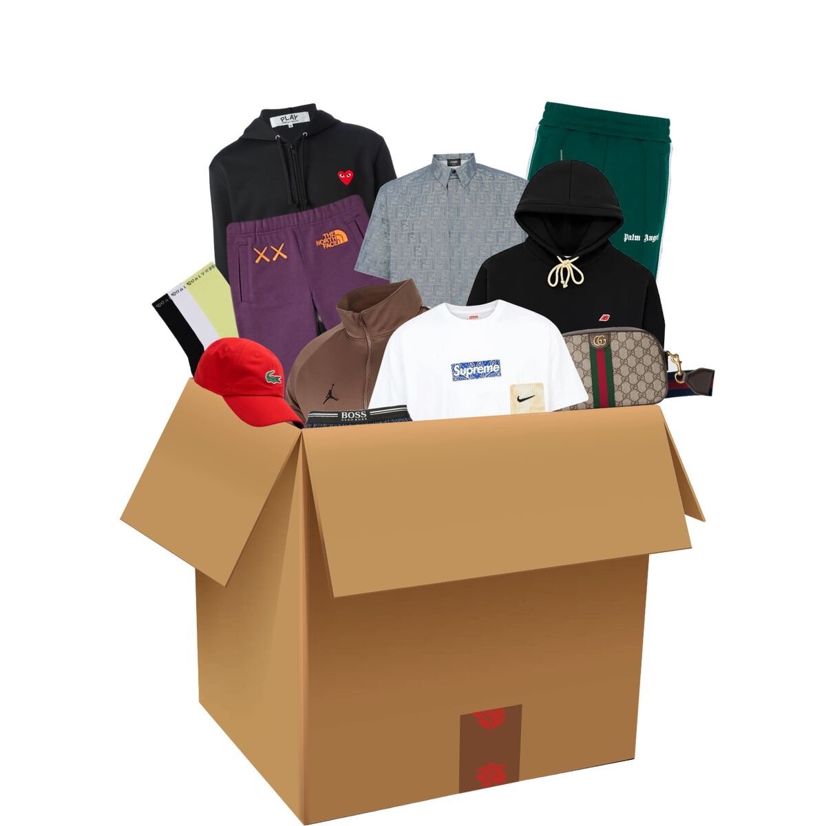 Mystery box мистери бокс сюрприз выгодный с рандомной одеждой 30 вещей внутри