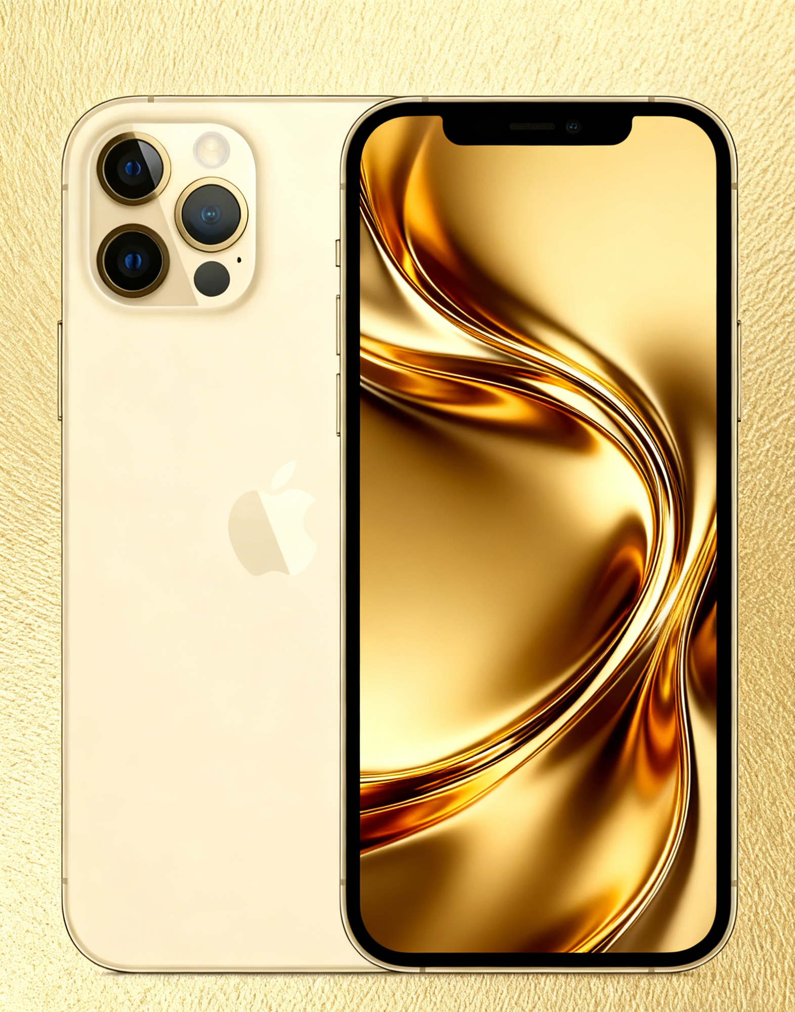 Смартфон Apple iPhone 12 Pro, 256GB, OLED, 6.1", NFC, камера 12MP，Золотой