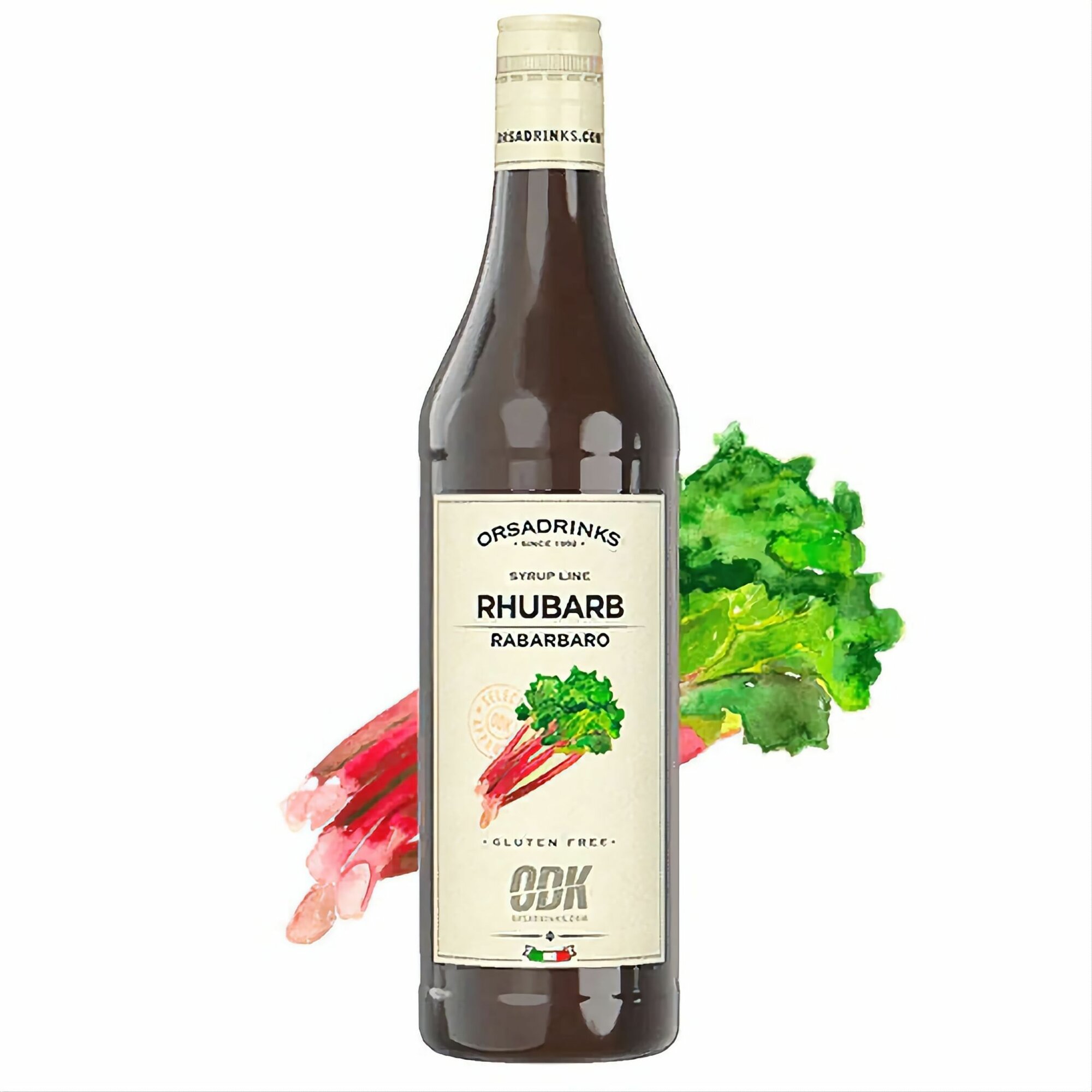 Сироп "Ревень" ODK; стекло; 0,75л.