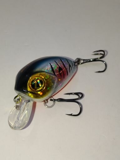 Воблер кренк PONTOON 21 Red Rag 36F-SR, 36мм, 5.7г, плавающий кренк на берша, голавля, жереха, окуня