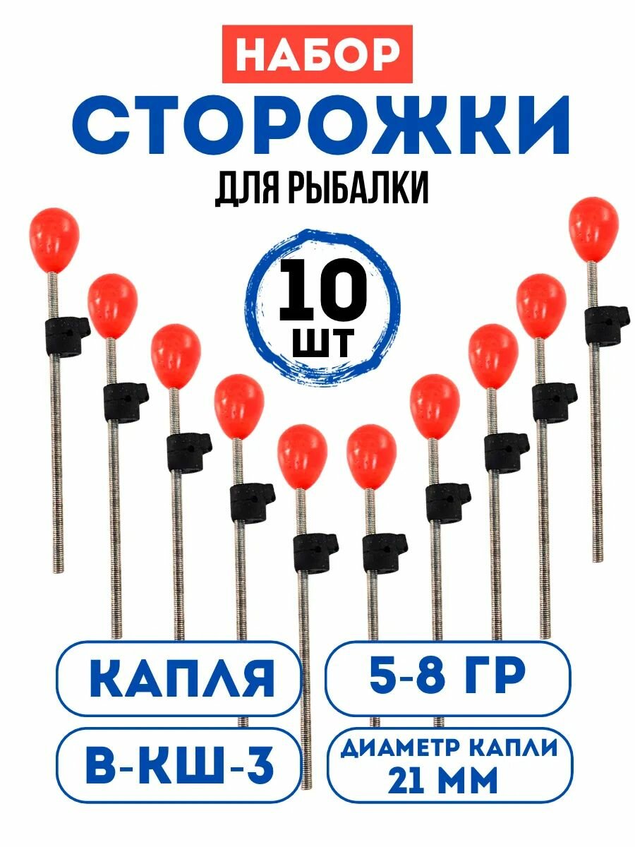 Сторожки кивки для зимней рыбалки набор