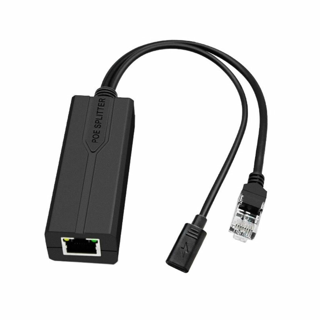 Кабель для подключения к Интернету, POE разделитель 48V на 5V USB C
