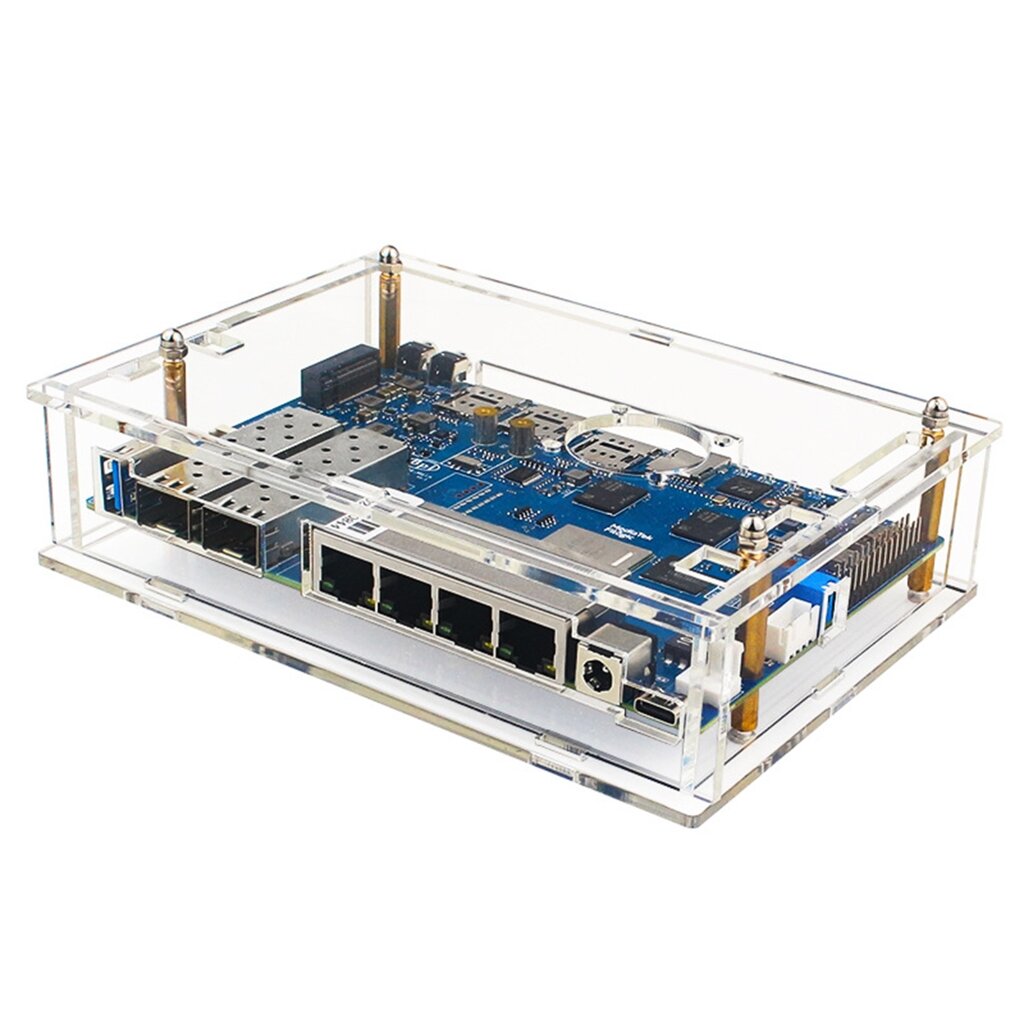1 комплект для акрилового чехла Banana Pi R4