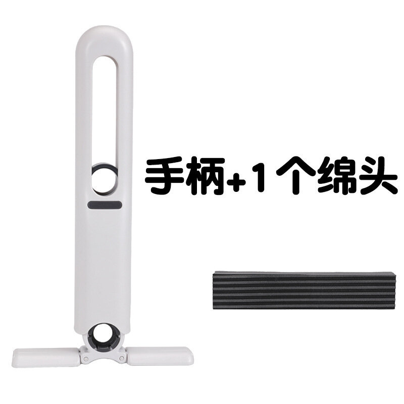 Многофункциональная мини-швабра, ручная щетка без необходимости мытья рук, губка для впитывания воды, для ванной, туалета, кухни, домашнего использования 5