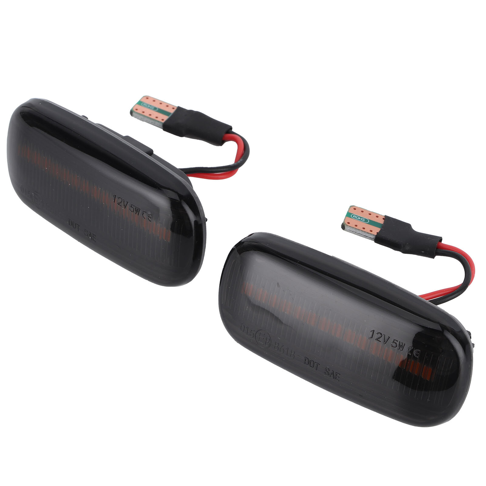 2PCS Светодиодный боковой маркер Light Car Fender Turner Turnater Thind Lampe для A3 A4 A6 8P 8E 4F