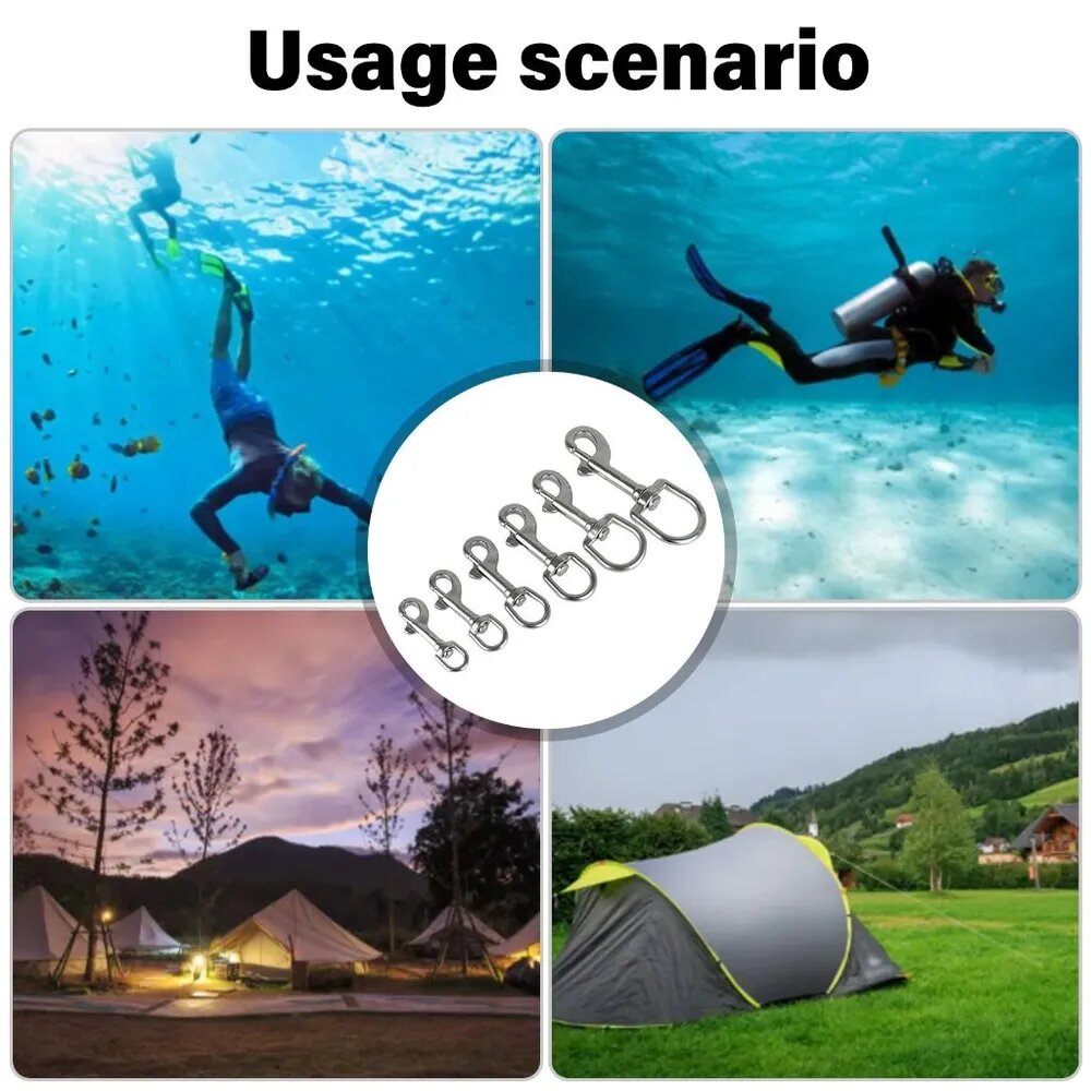 RUISINERY Карабин с самосбросом, длина: 126 мм, 1 шт