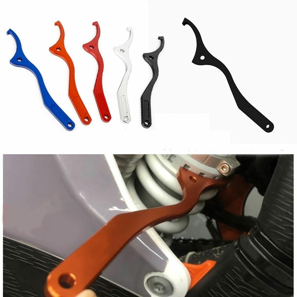 Мотоциклетный ключ для амортизатора, Серебро