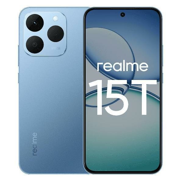Смартфон realme RMX5111 15T 8/256GB Light Blue