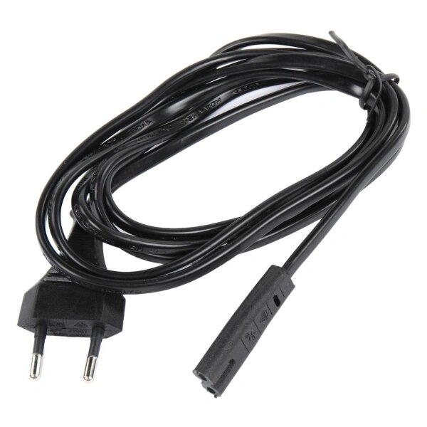 Кабель питания универсальный для аудио и видеотехники Sonnen C7 (2 pin), 1,8 м, черный