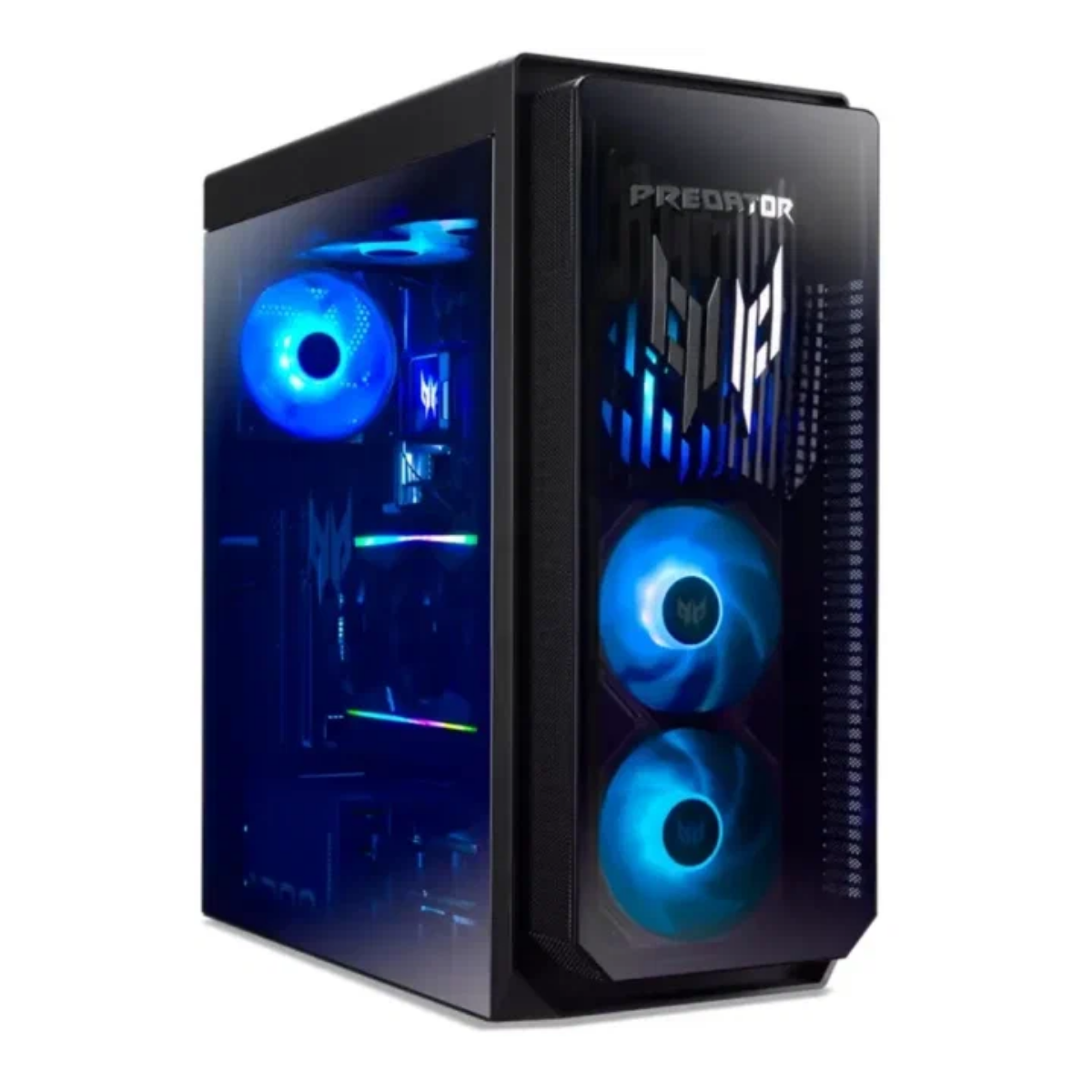 ПК Acer Predator PO7-660 черный, Intel Core Ultra 9 285K, 64GB(4x16GB)/4Tb (2TBх2)/NVidia GeForce RTX 5080 (16Гб)DOS