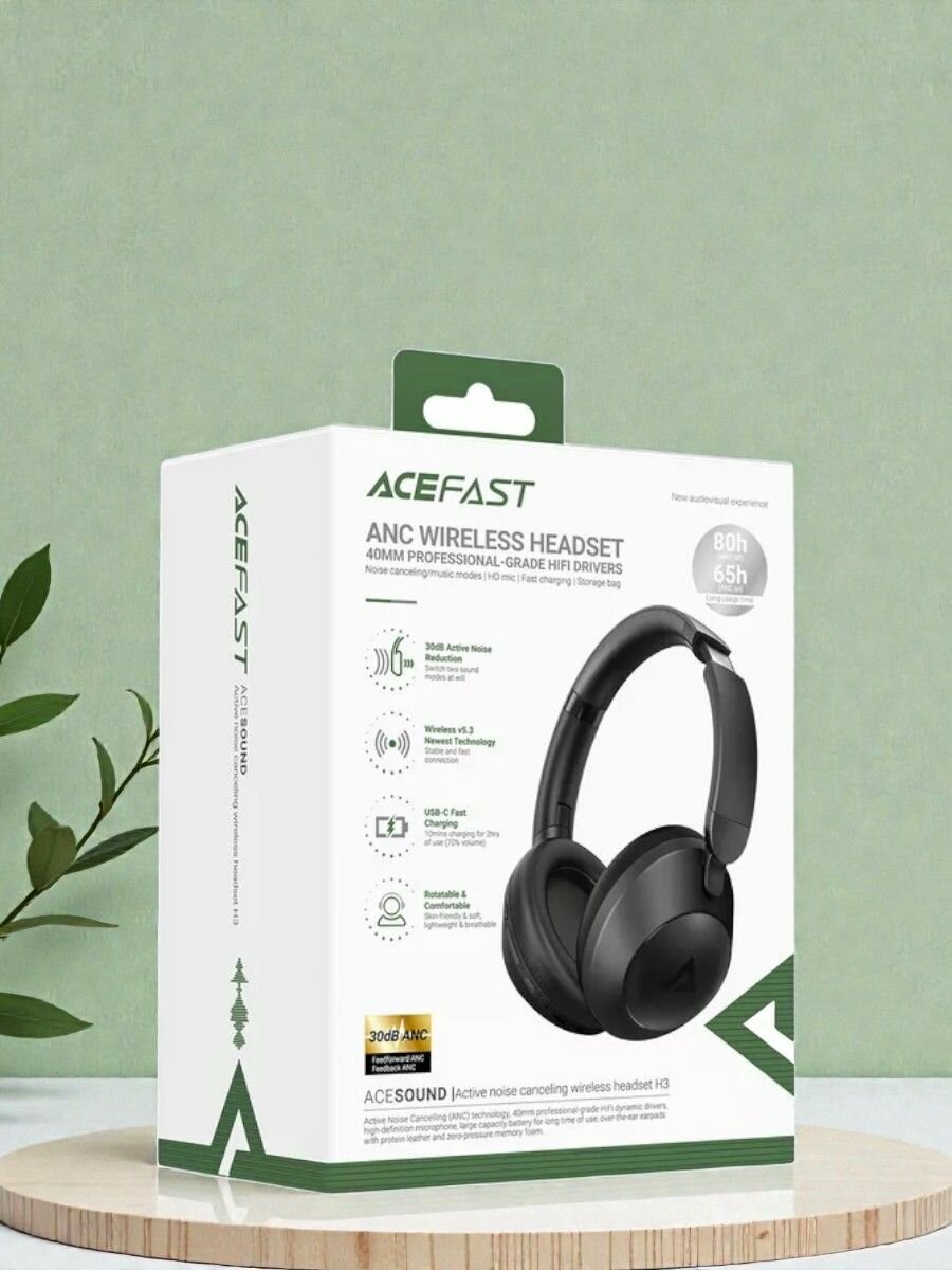 Наушники ACEFAST H3, беспроводные