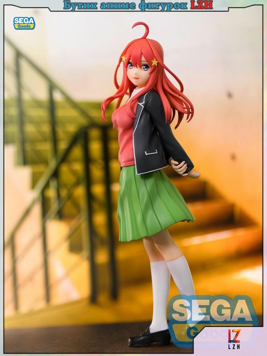 Аниме Фигурка SEGA SPM The Quintessential Quintuplets Ицуки Накано (Nakano Itsuki) 22см (LZH)