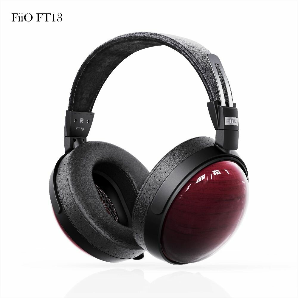 Аудиогарнитура FiiO FT13 с закрытой задней панелью, изготовленная из шерсти и нанодревесного волокна