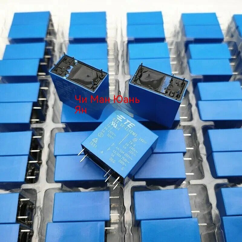 OSA-SS-224DM5 Tyco 24V 5A 6-контактное реле с двумя группами нормально разомкнутых контактов OSA-SH