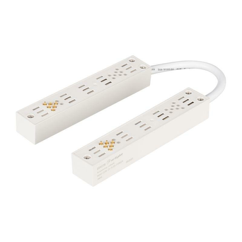 Коннектор гибкий MAG-CON-25-FLEX-POWER (WH) IP20 пластик Arlight 050228