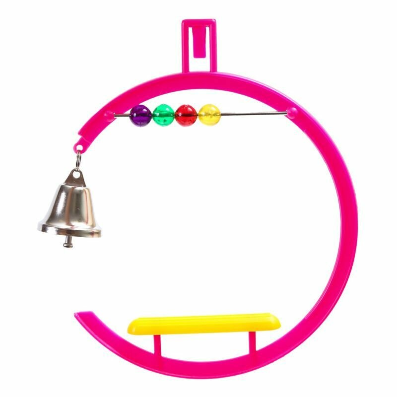 PENN-PLAX Игрушка для птиц качели для птиц со счетами и колокольчиком