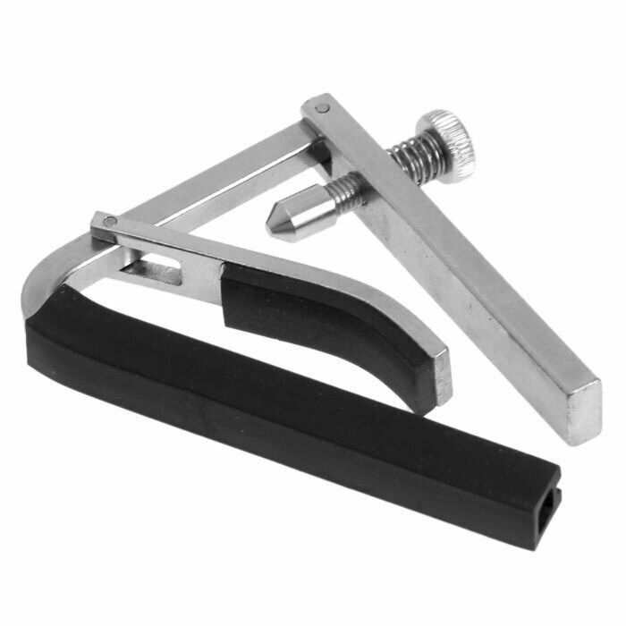 Каподастр для классической гитары Alice A007F-C, серебристый