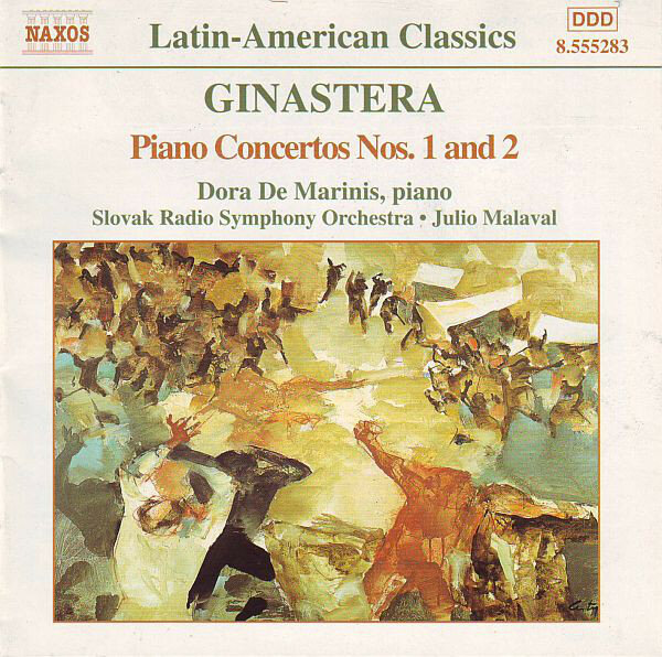 Alberto Ginastera, Dora De Marinis, Slovak'Piano Concertos Nos. 1 And 2' CD/2001/Classic/Europe