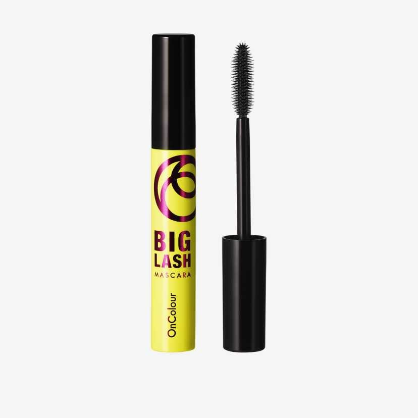 Объемная тушь для ресниц OnColour Big Lash, черная Увеличивает объем