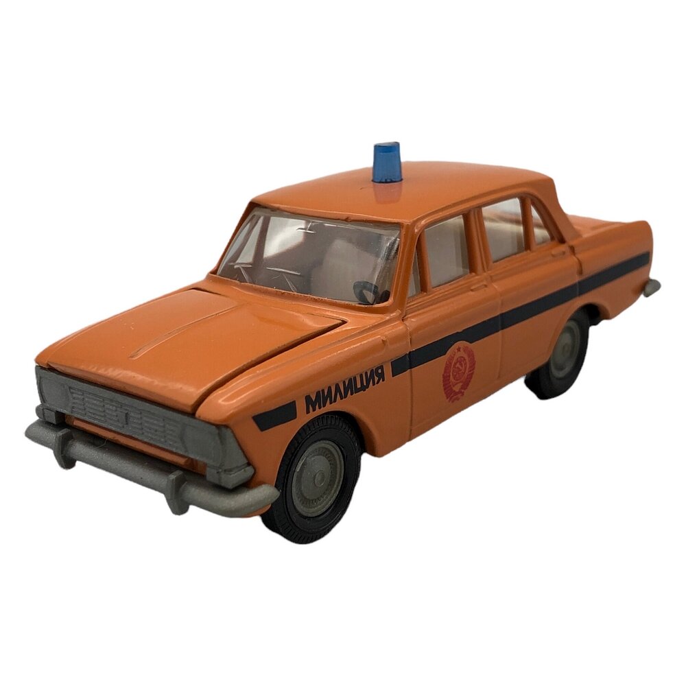 Модель автомобиля Москвич-412 (Милиция) 1978 г, "Тантал" г. Саратов, СССР