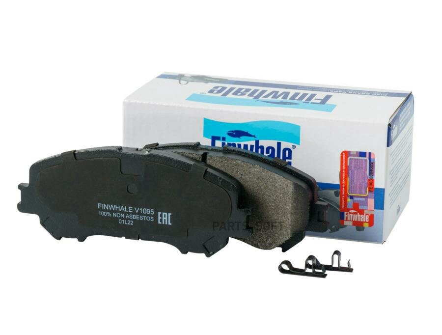FINWHALE Колодки торм. пер.